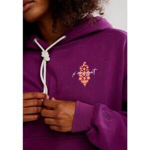 Free People | Tops | New Free People Final Call Logo Hoodie In Deep ...